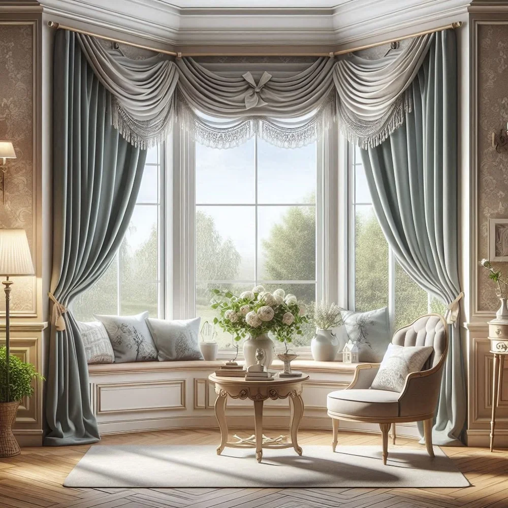 15 Bay Window Treatment Ideas for a Stylish Look
