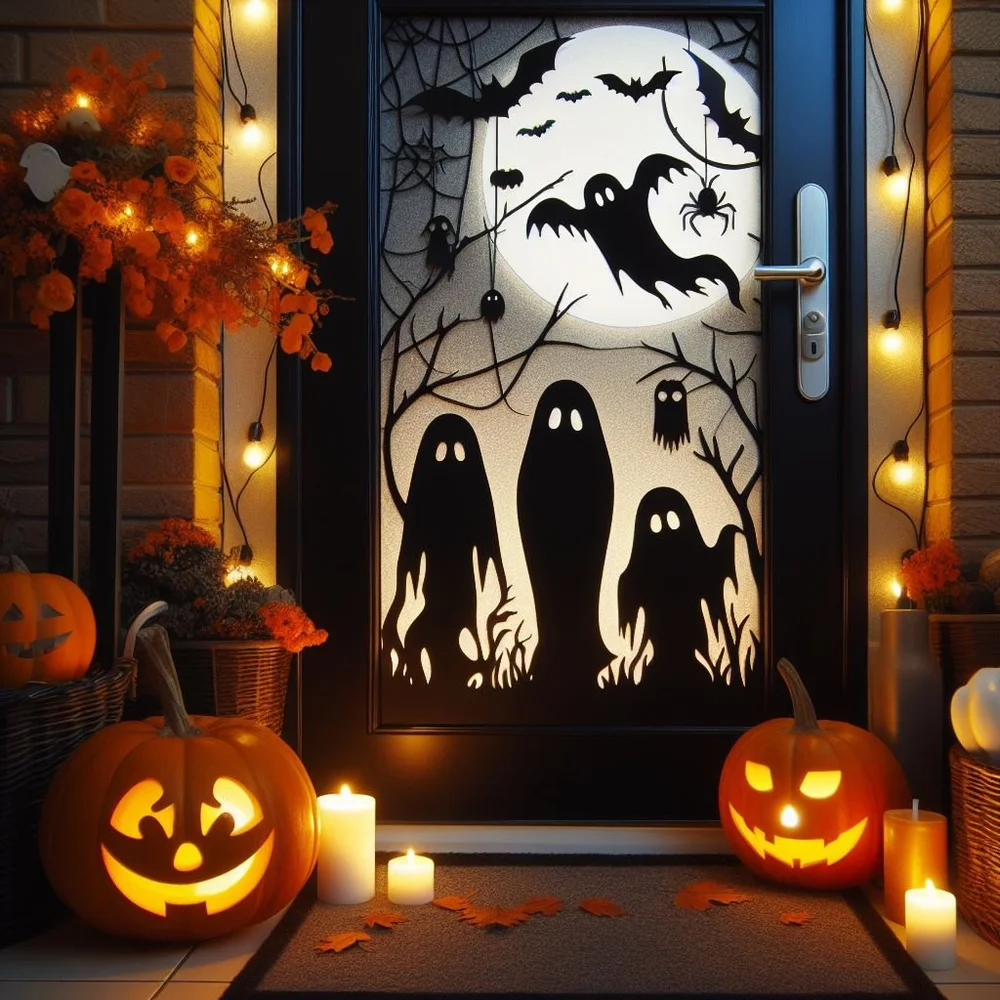 10 Spooky Halloween Door Decorations for a Haunted Welcome