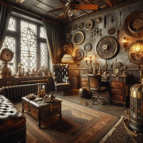 10 Steampunk Decor Ideas