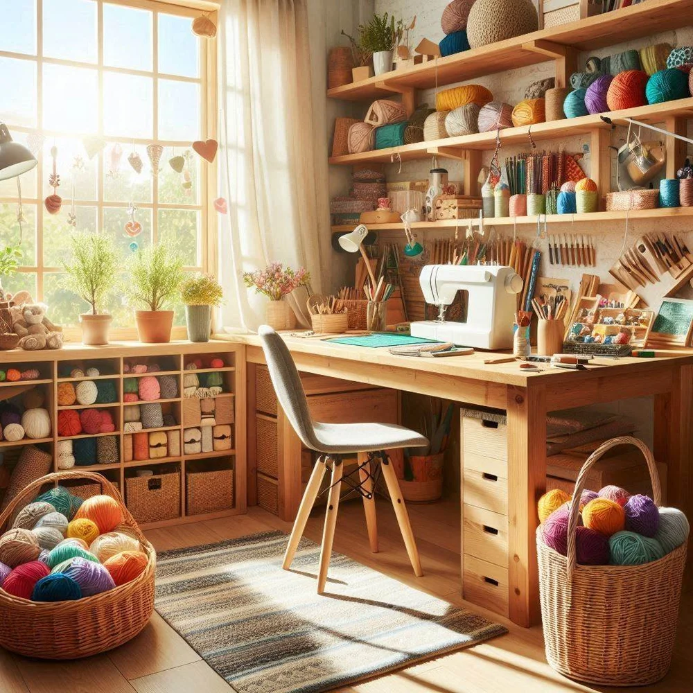 15 Small Craft Room Ideas for Creative Spaces