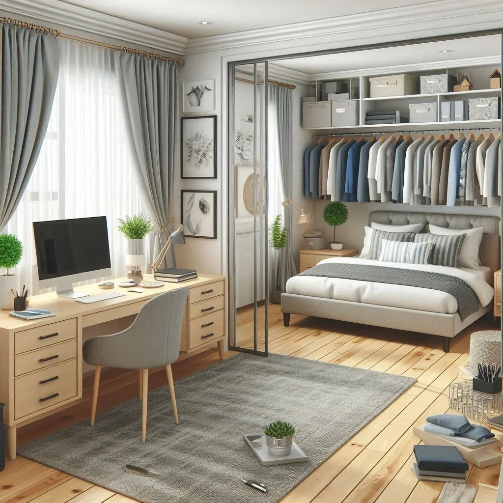 15 Smart Bedroom Office Ideas for Small Spaces