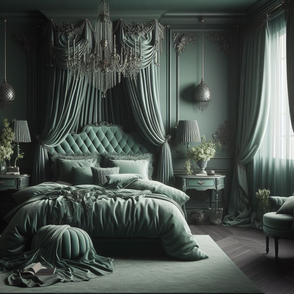 15 Elegant Dark Green Bedroom Ideas for Tranquility