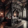 15 Captivating Gothic Bedroom Ideas for Dark Elegance