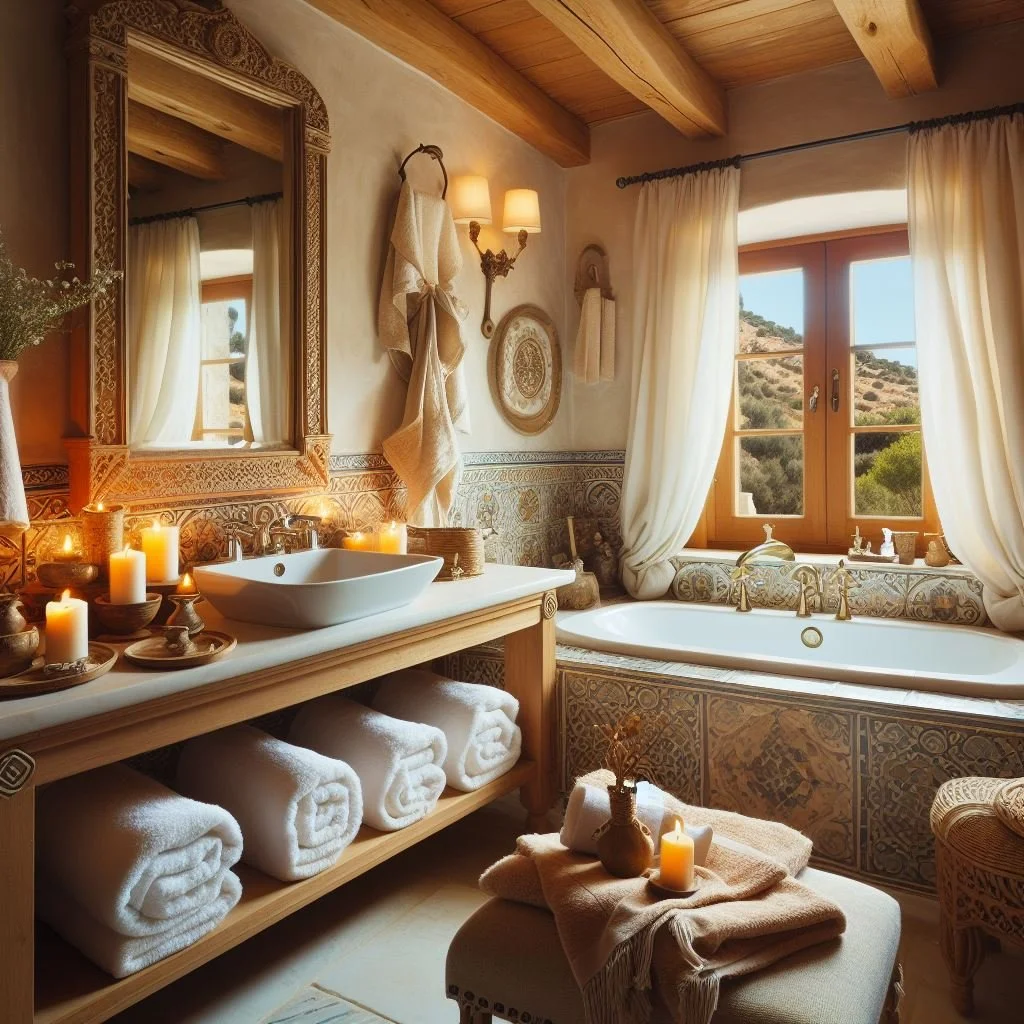 10 Mediterranean Bathroom Ideas for Tranquil Retreats