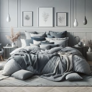 15 Grey and Blue Bedroom Ideas for Modern Comfort