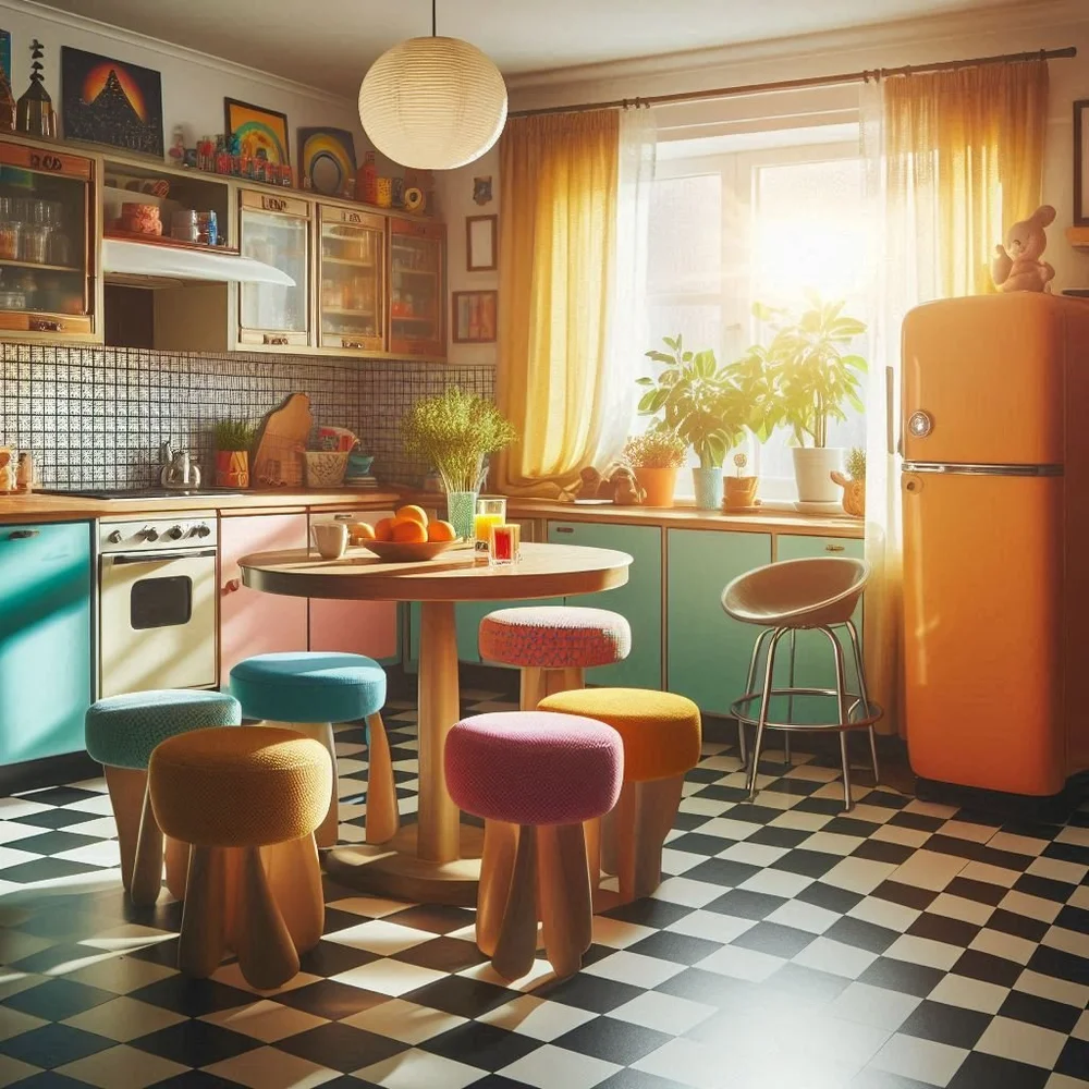 15 Retro 80s Kitchen Ideas for Vintage Vibes