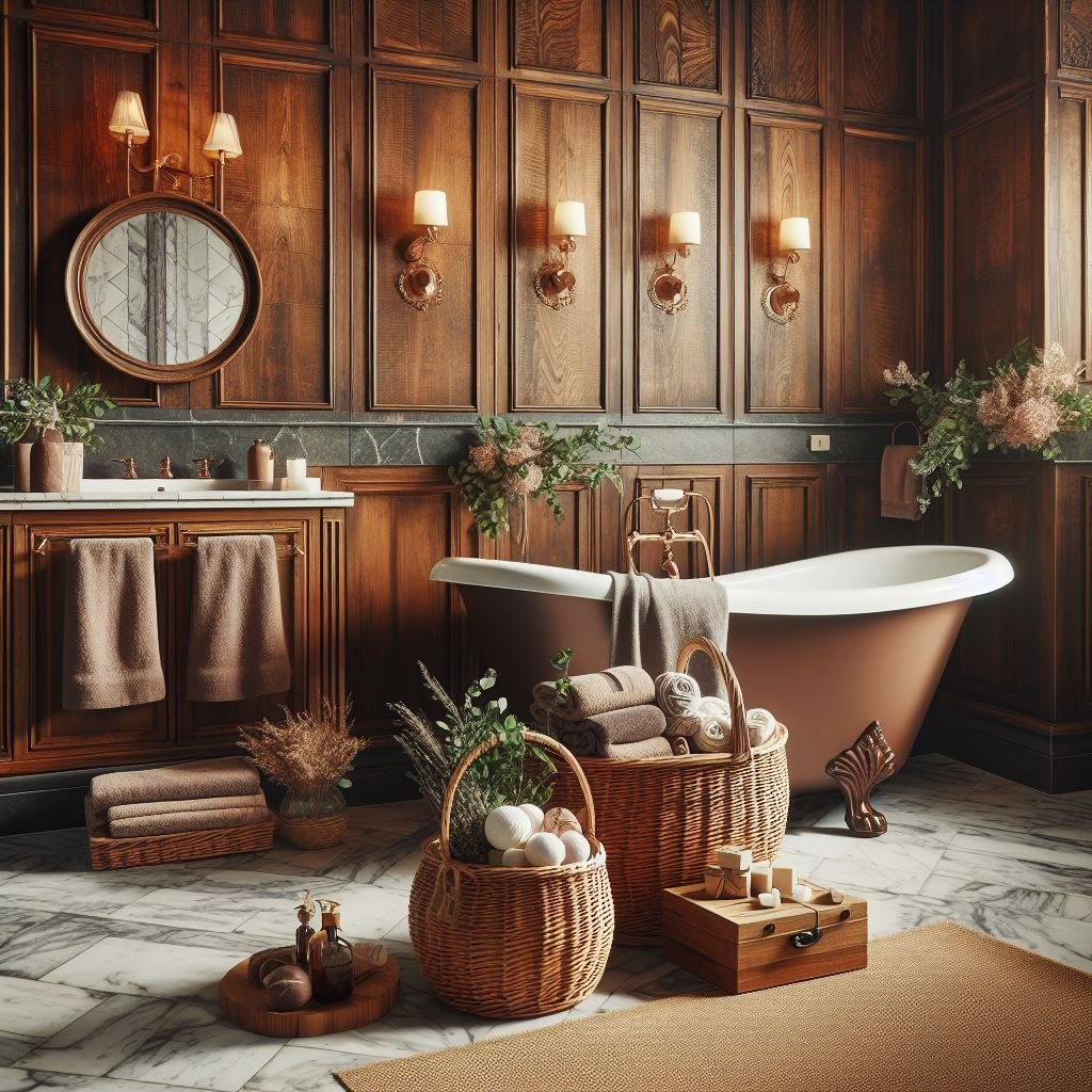 15 Brown Bathroom Ideas for a Warm Escape