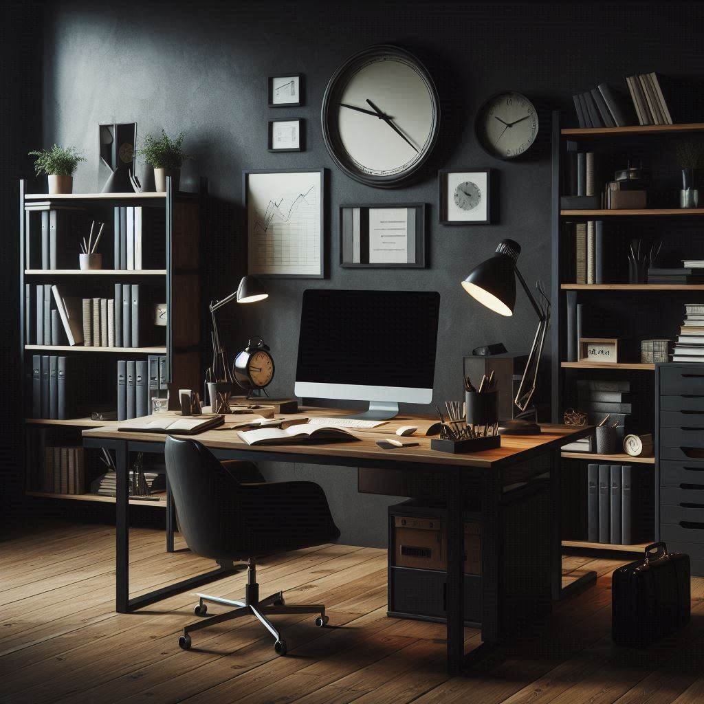 15 Dark Office Ideas for a Bold and Stylish Workspace