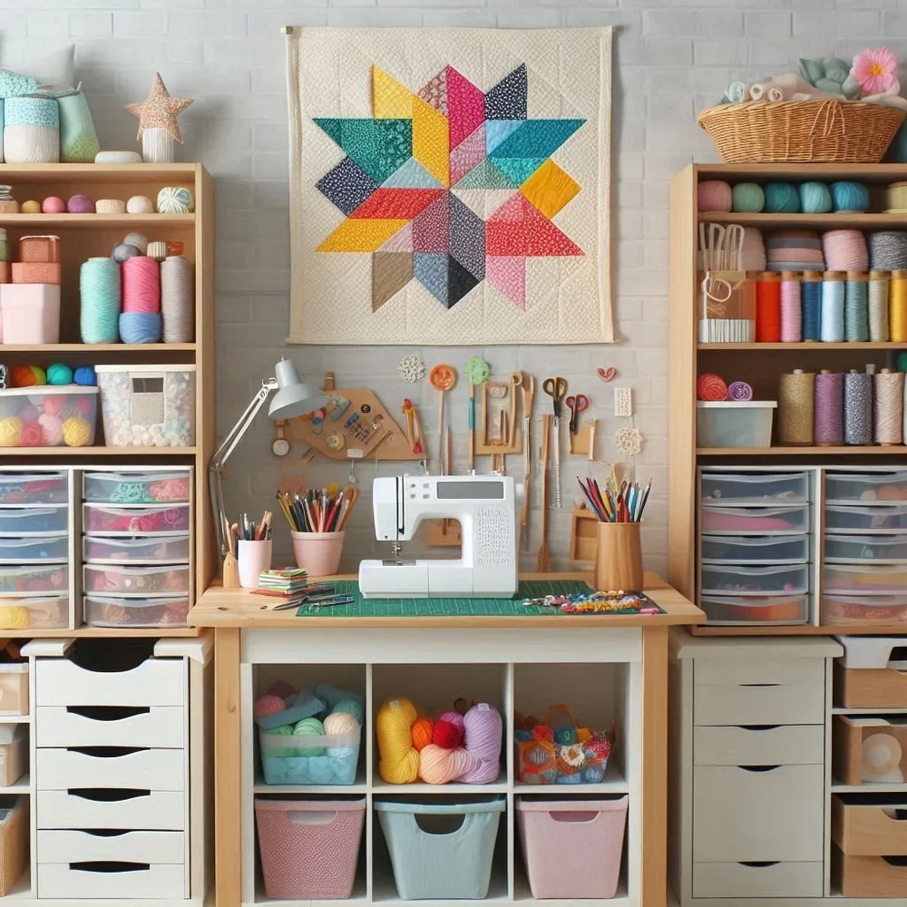 15 Small Craft Room Ideas for Creative Spaces