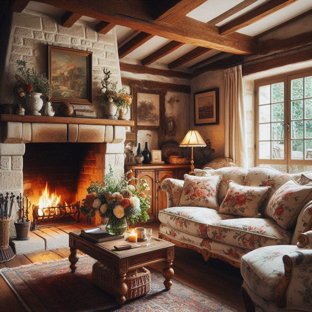 15 French Country Living Room Ideas for Timeless Charm