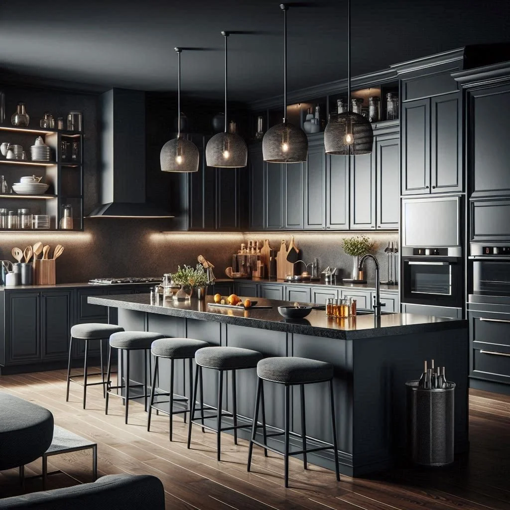 15 Stylish Dark Kitchen Ideas for Modern Homes