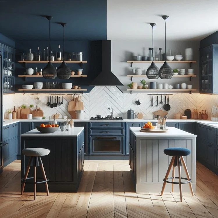 15 Navy Blue Kitchen Ideas for a Bold Look
