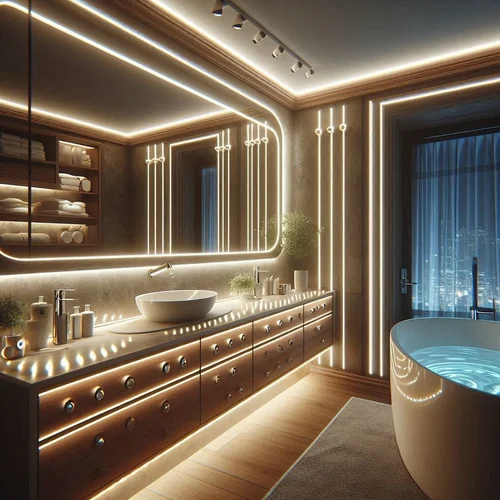 15 LED Bathroom Ideas for a Sleek, Bright Look