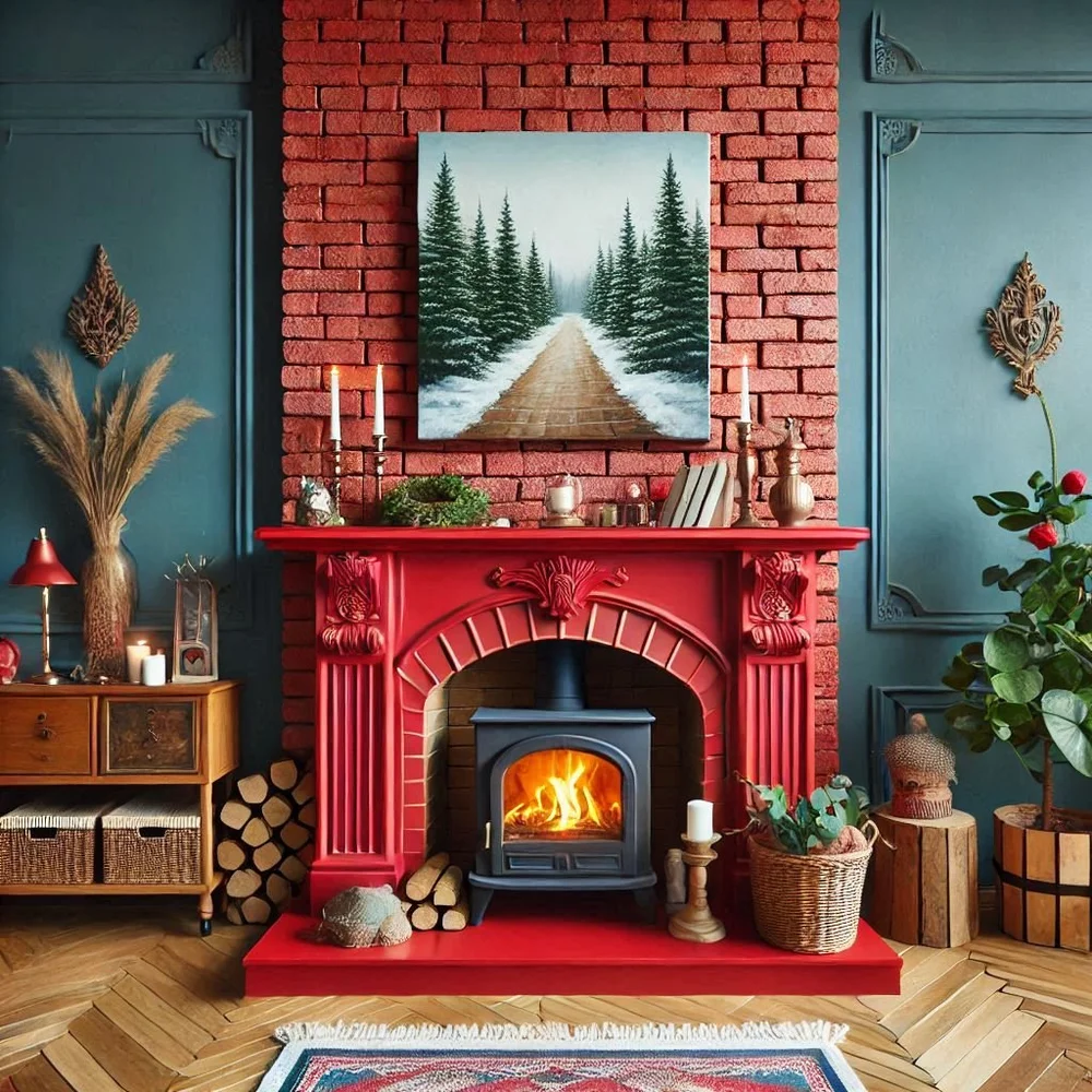 15 Painted Fireplace Ideas for a Stylish Update