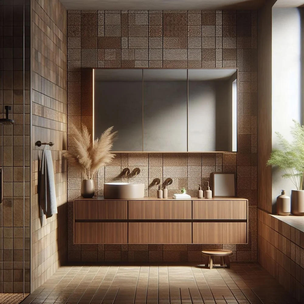 15 Brown Bathroom Ideas for a Warm Escape