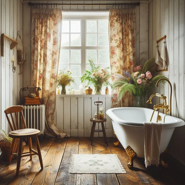 15 Enchanting Cottagecore Bathroom Ideas for Rustic Charm