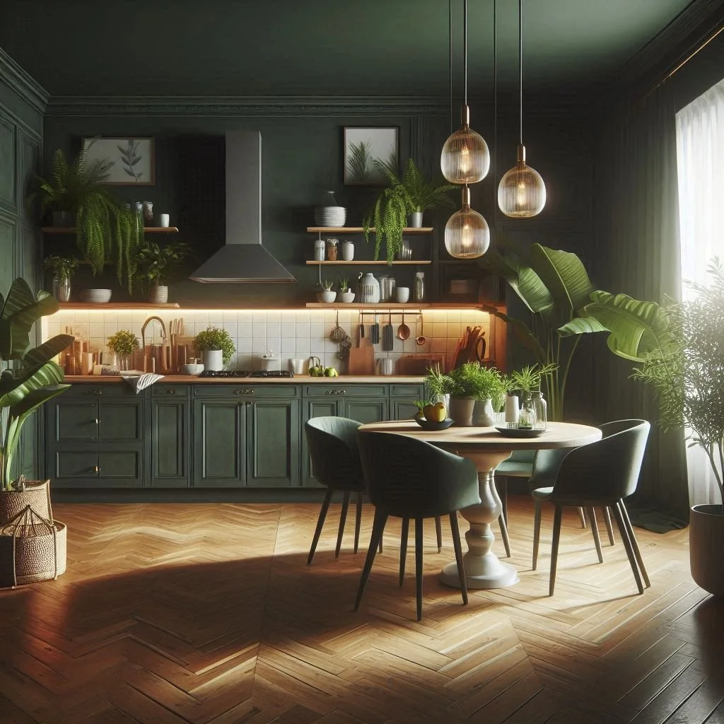 15 Stunning Dark Green Room Decor Ideas