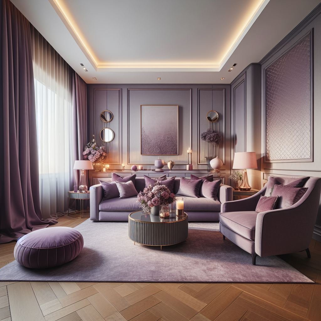 15 Gorgeous Purple Living Room Ideas for Stylish Homes