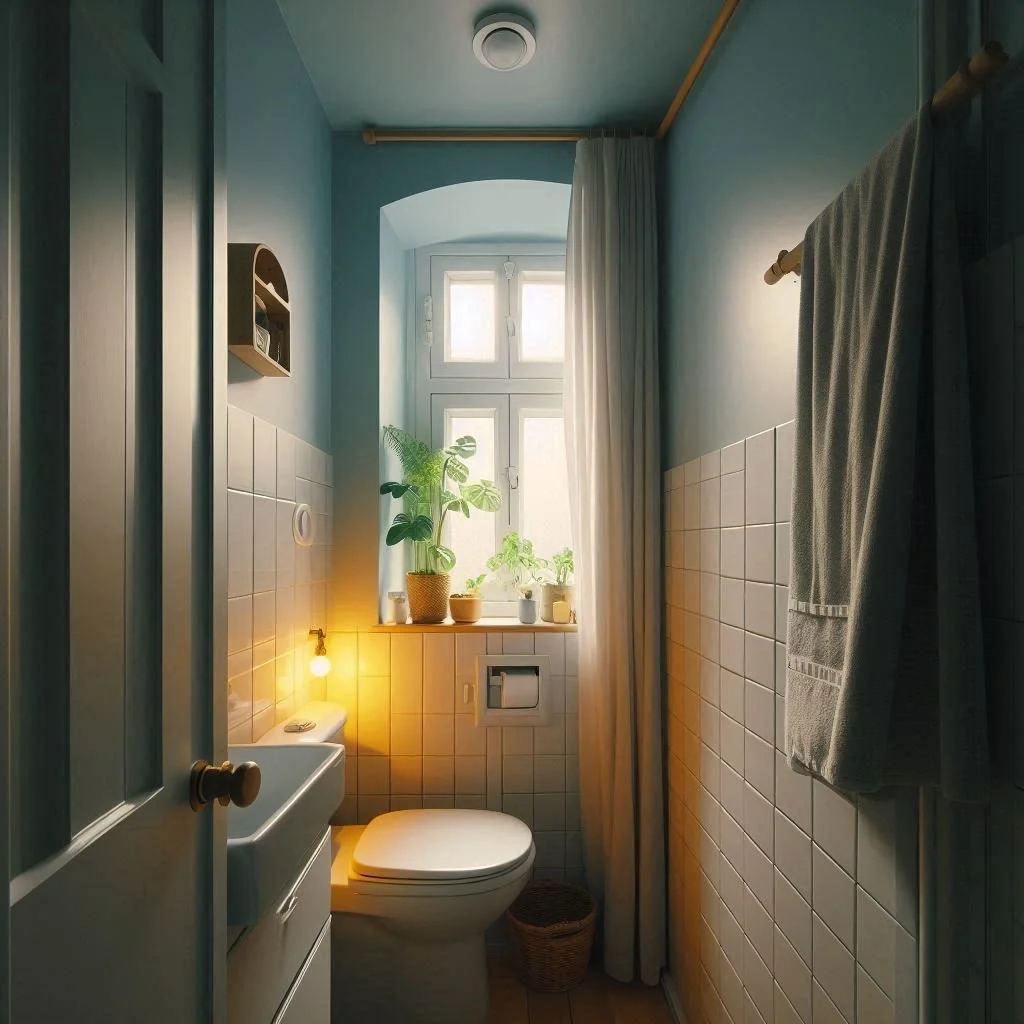 15 Narrow Bathroom Designs to Maximize Space