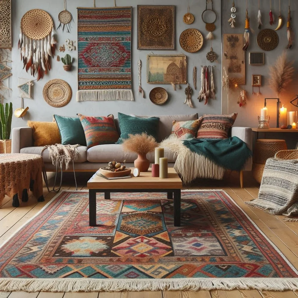 15 Vibrant Boho Living Room Ideas for Eclectic Style
