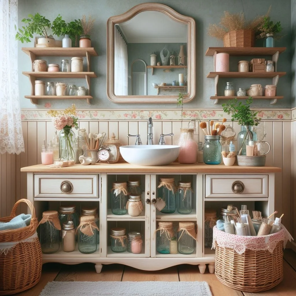 15 Enchanting Cottagecore Bathroom Ideas for Rustic Charm