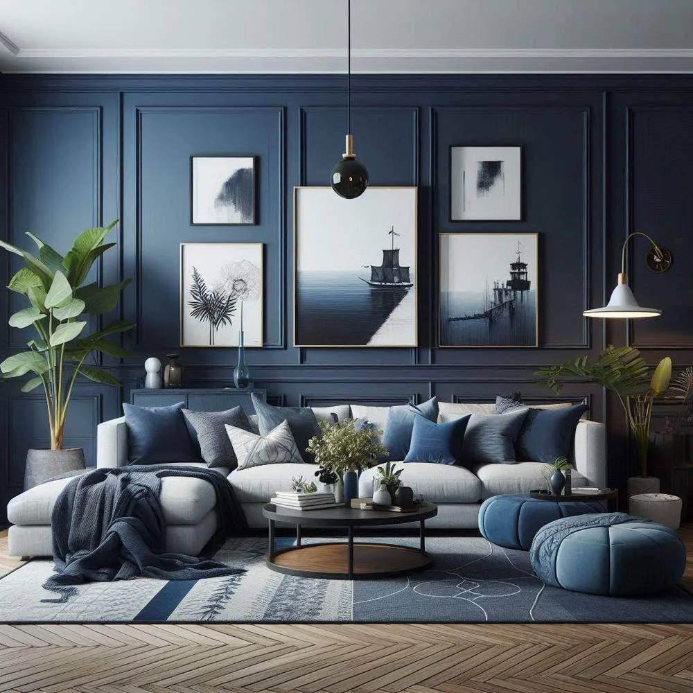 15 Navy Blue Living Room Ideas for a Chic Look