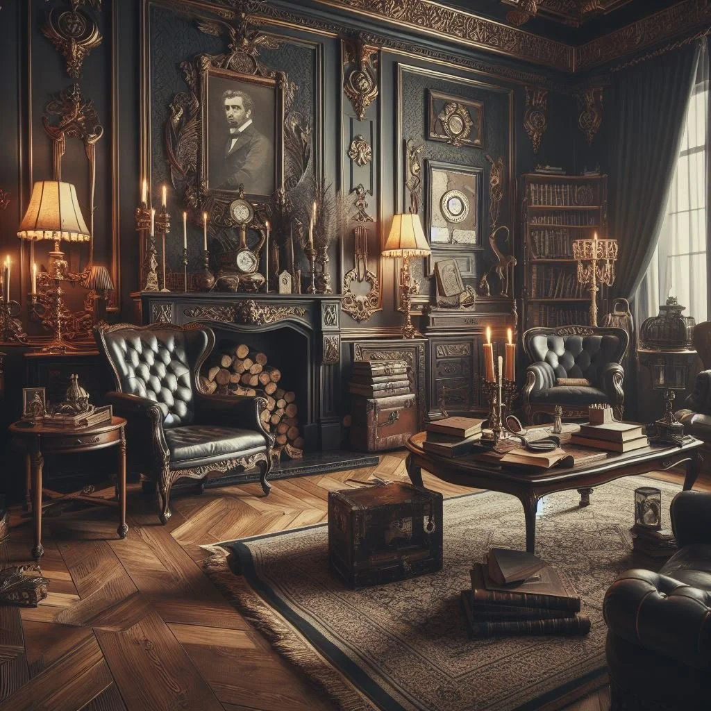 10 Dark Academia Living Room Ideas for Literary Elegance