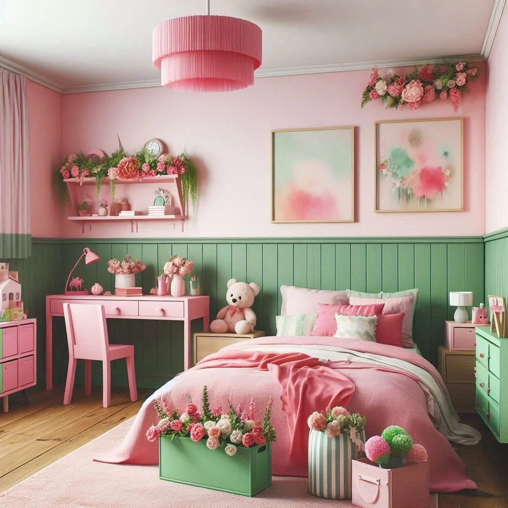 15 Pink and Green Room Ideas for Fresh Style