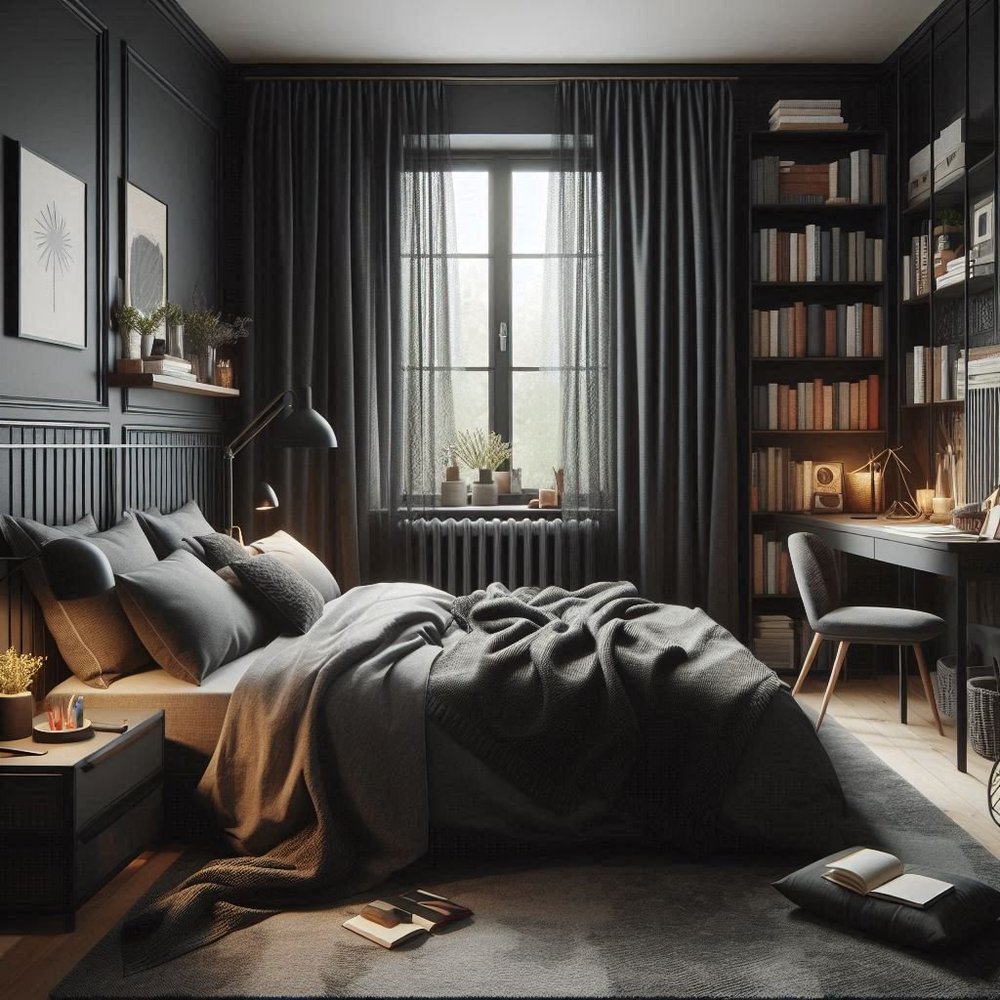 15 Sleek Black and Grey Bedroom Ideas for Elegance