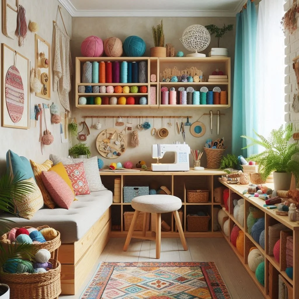 15 Small Craft Room Ideas for Creative Spaces