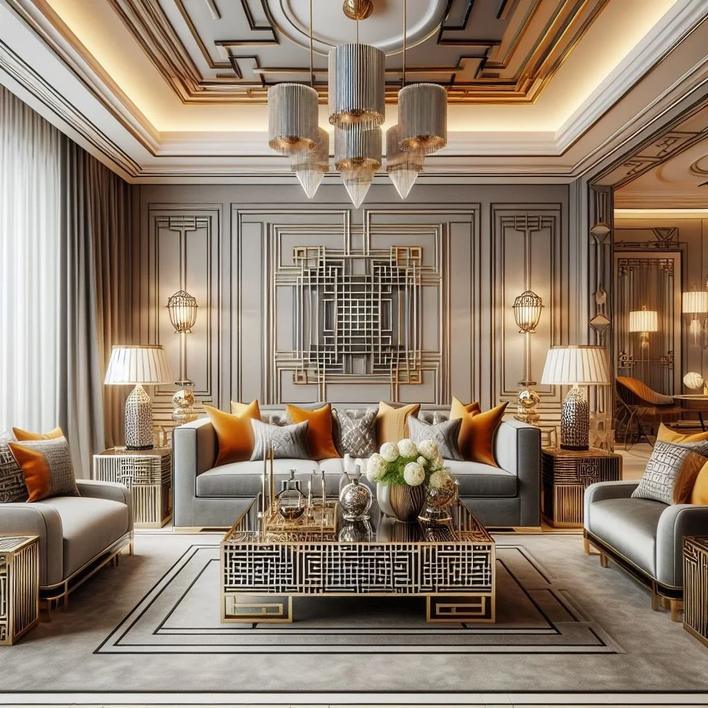 15 Art Deco Living Room Ideas for Glamorous and Chic Design