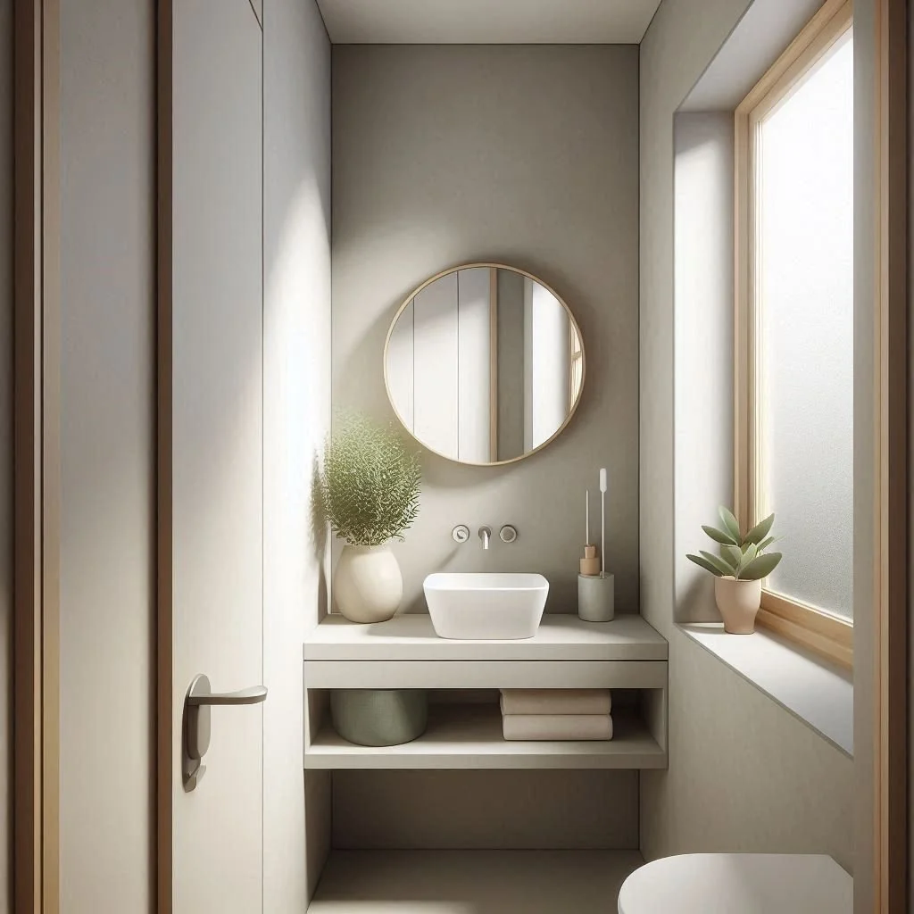 15 Narrow Small Powder Room Ideas for Tight Spaces