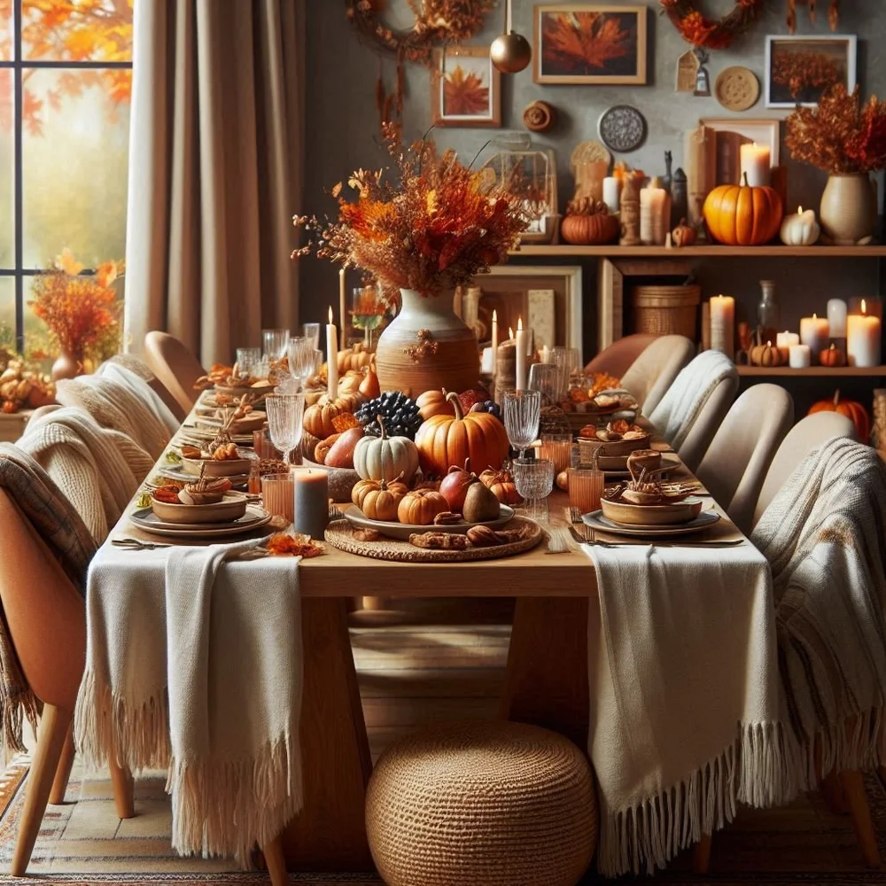 15 Autumn Dining Table Decor Ideas for a Cozy Fall