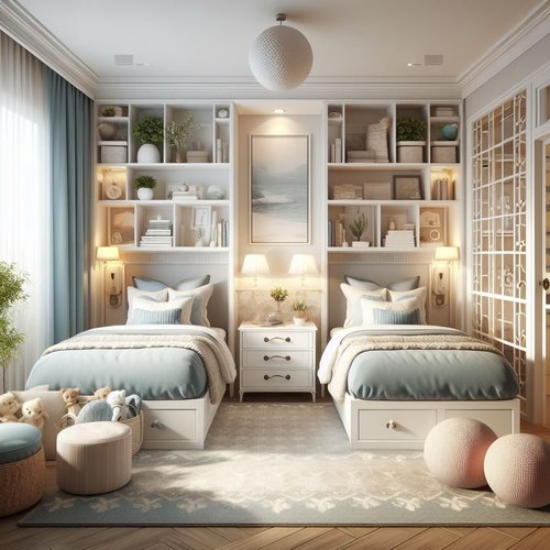 15 Space-Saving Twin Bedroom Ideas for Small Rooms