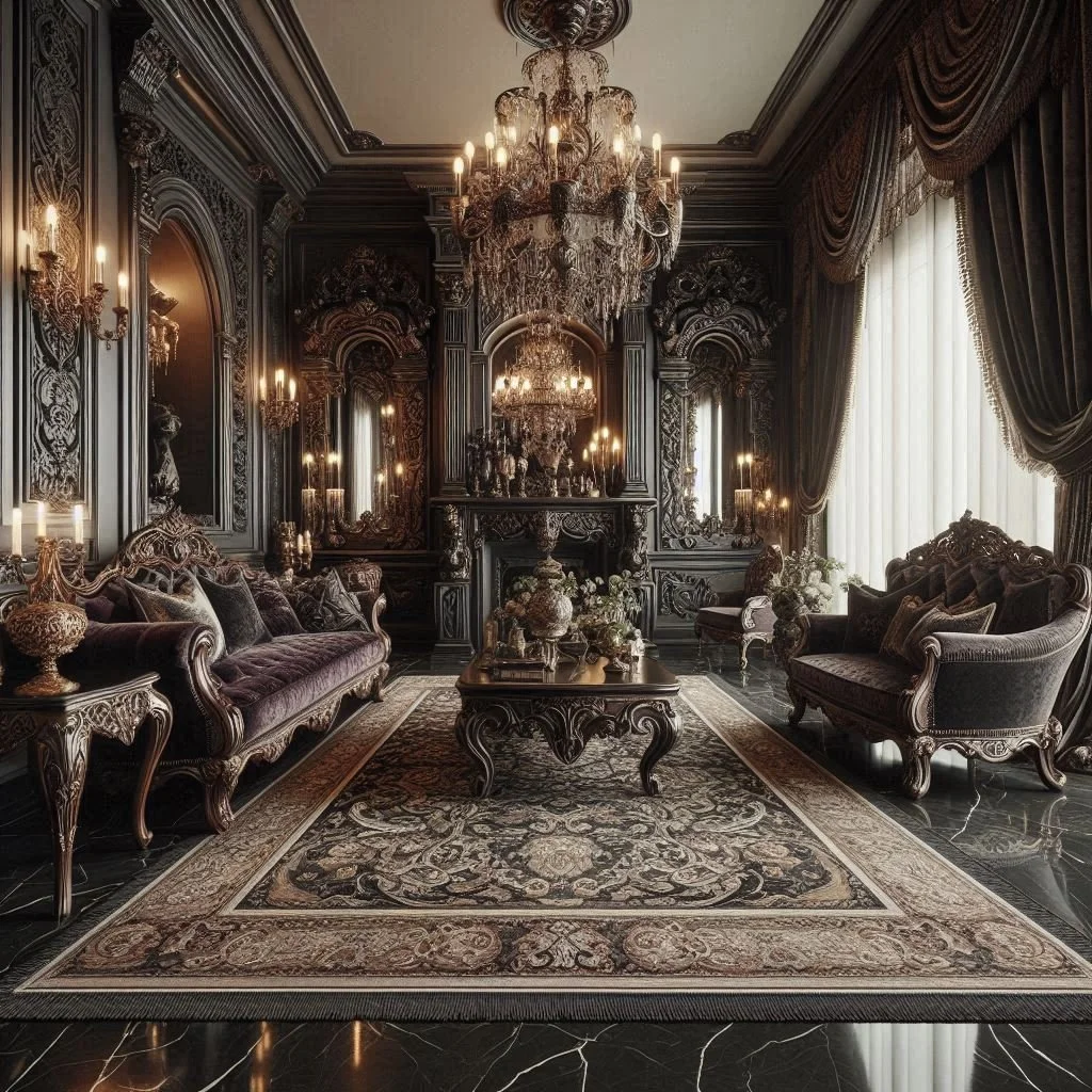 15 Darkly Elegant Gothic Living Room Ideas