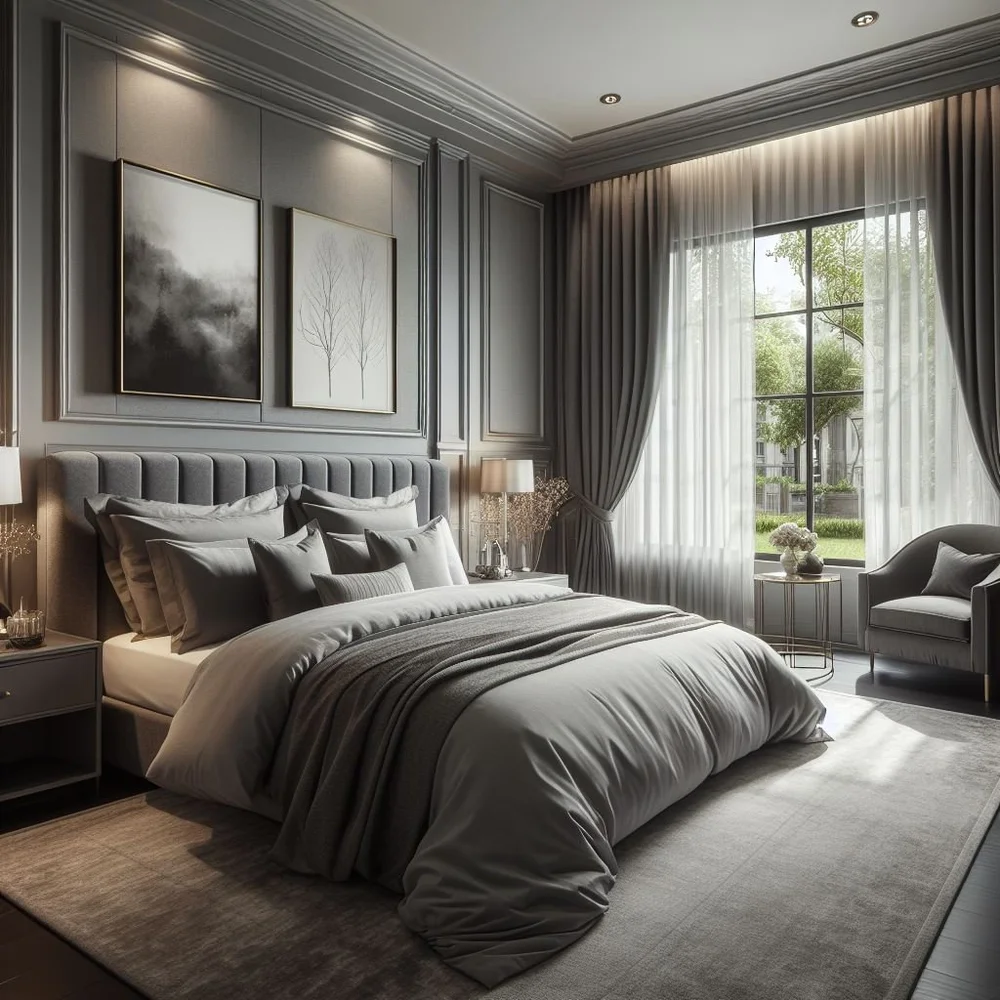 15 Stunning Grey Bedroom Ideas for Elegant Retreats