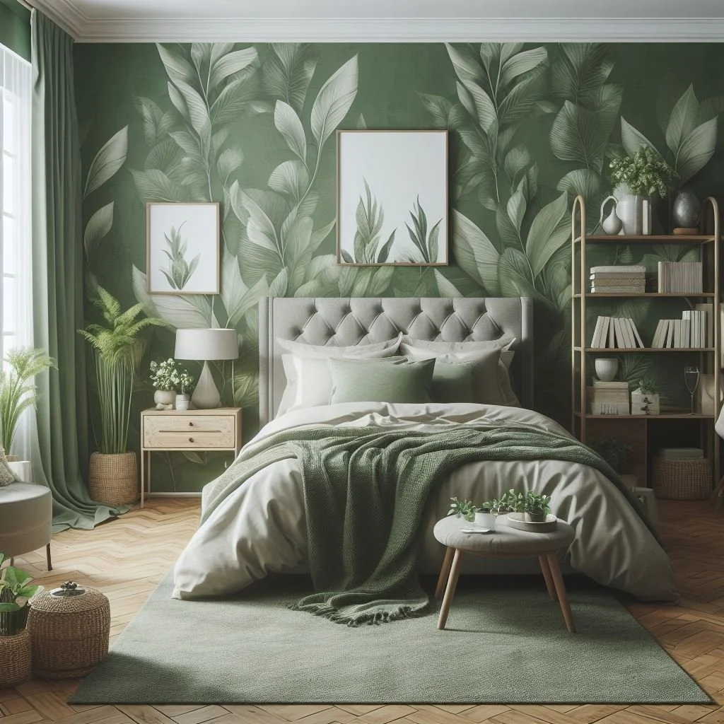 15 Refreshing Green Bedroom Ideas for Tranquility