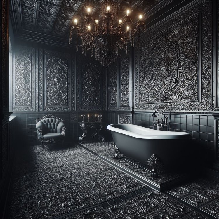15 Captivating Gothic Bathroom Ideas for Dark Elegance