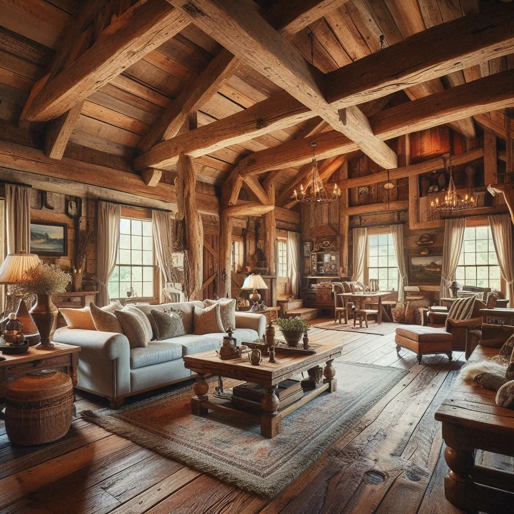 15 Rustic Farmhouse Living Room Ideas for Cozy Charm