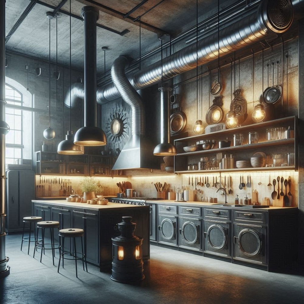 15 Industrial Kitchen Ideas for a Modern Look