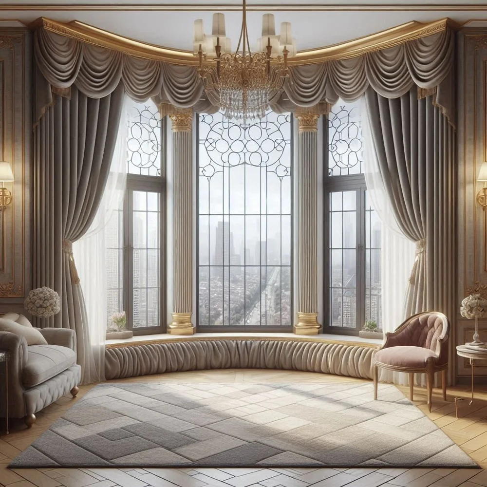 15 Bay Window Curtains Ideas for a Stylish Look