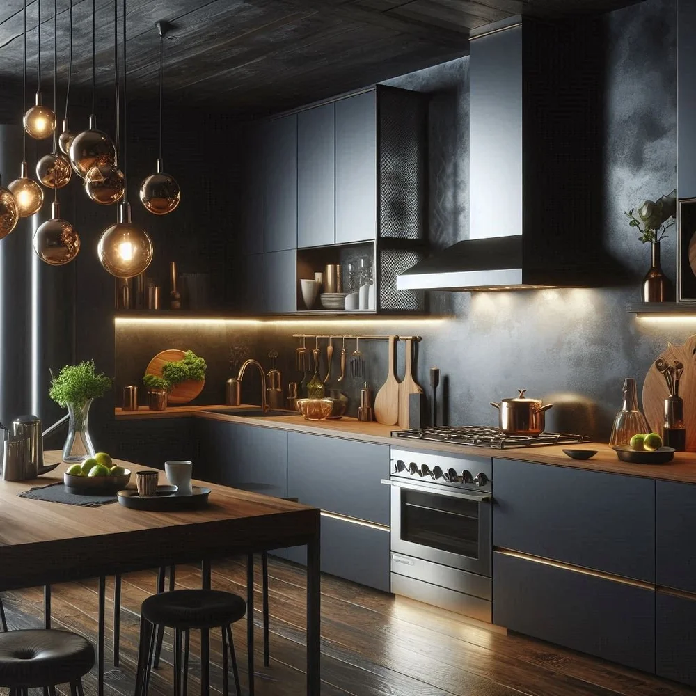 15 Stylish Dark Kitchen Ideas for Modern Homes