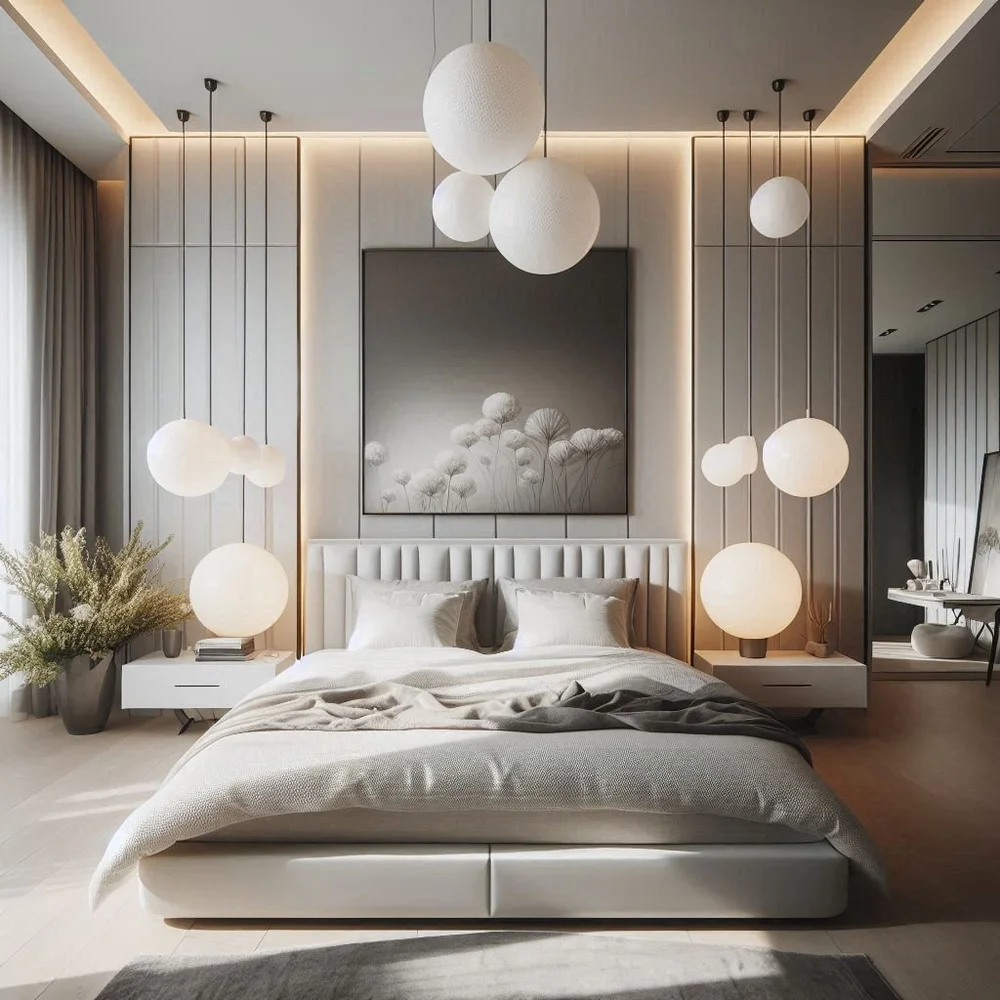 15 Sleek Modern White Bedroom Ideas for Elegance