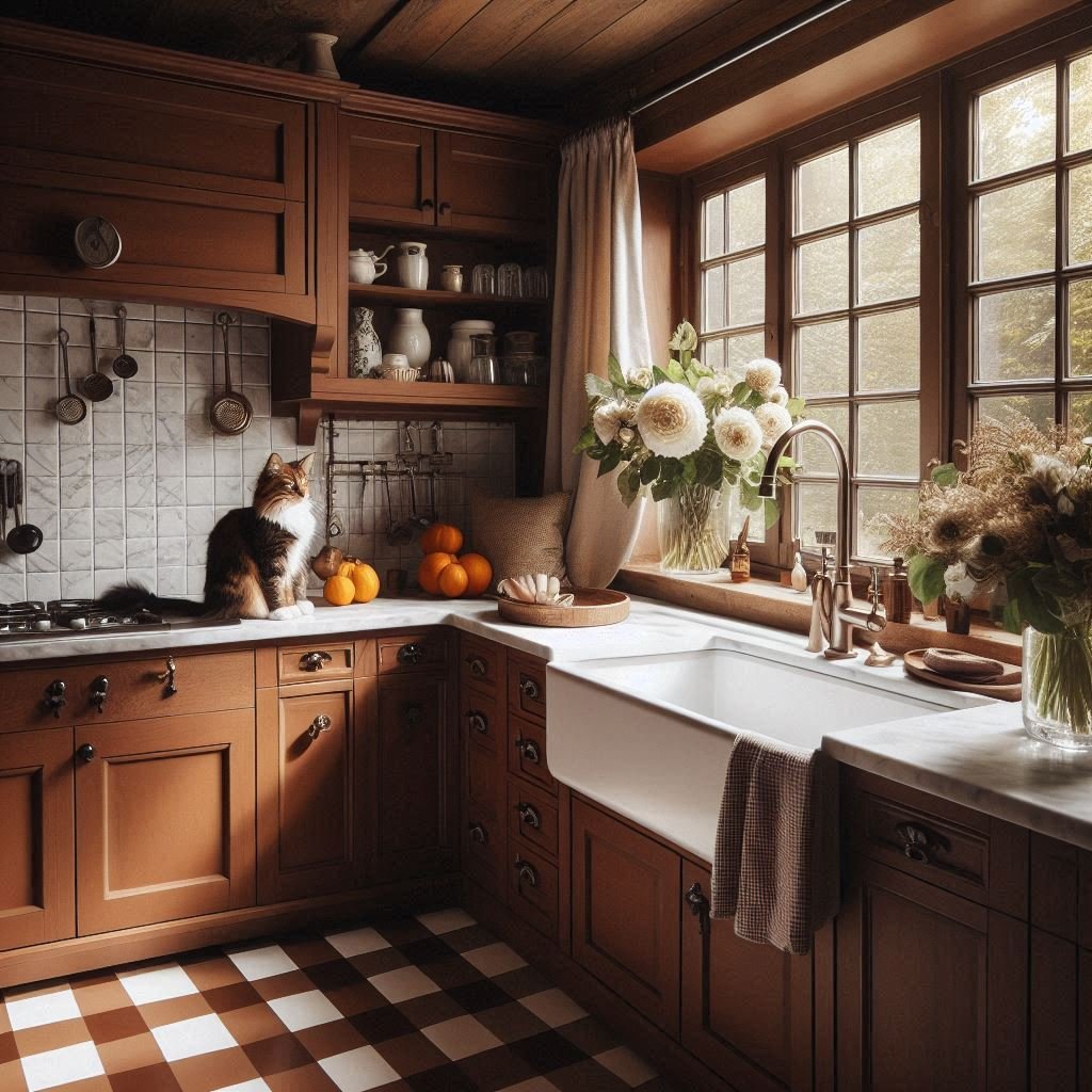 15 Elegant Brown Kitchen Ideas for Warmth