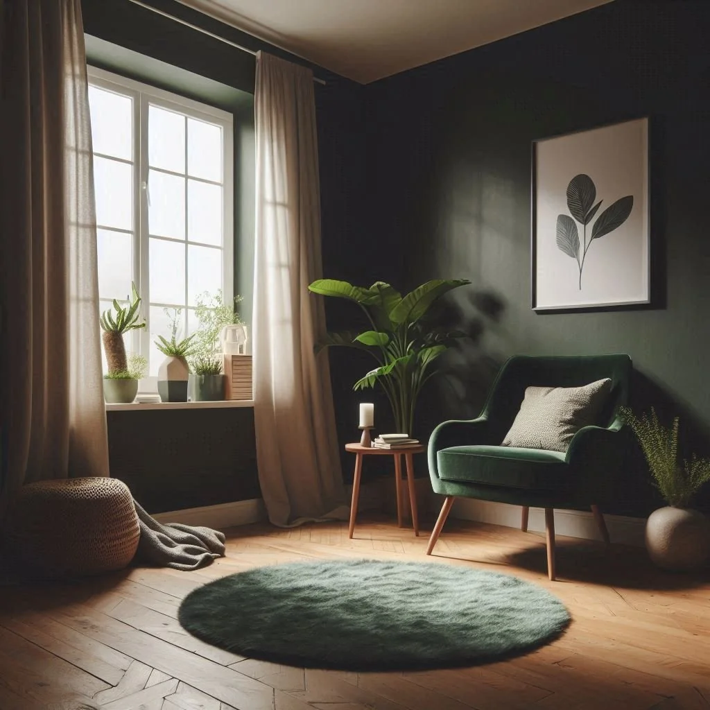15 Stunning Dark Green Room Decor Ideas