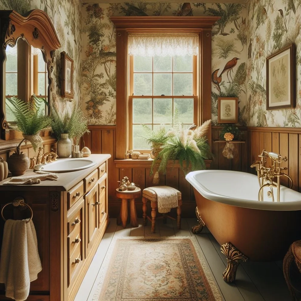 15 Enchanting Cottagecore Bathroom Ideas for Rustic Charm