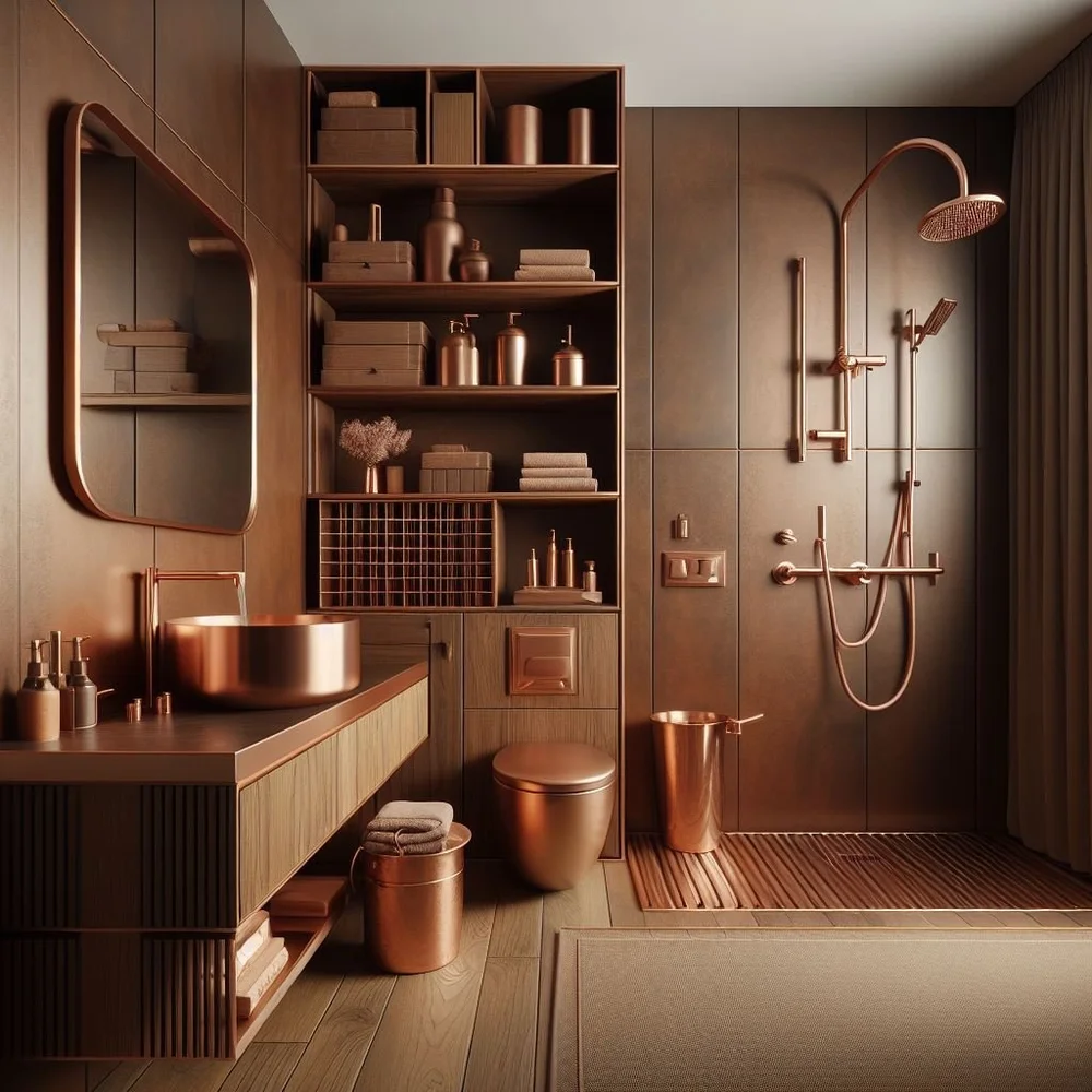 15 Brown Bathroom Ideas for a Warm Escape
