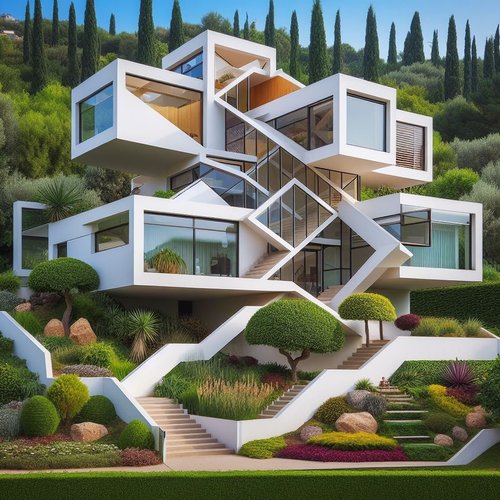15 Geometric House Design Ideas for Redefining Modern Living