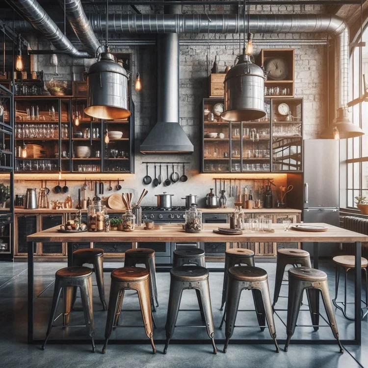 15 Industrial Kitchen Ideas for a Modern Look