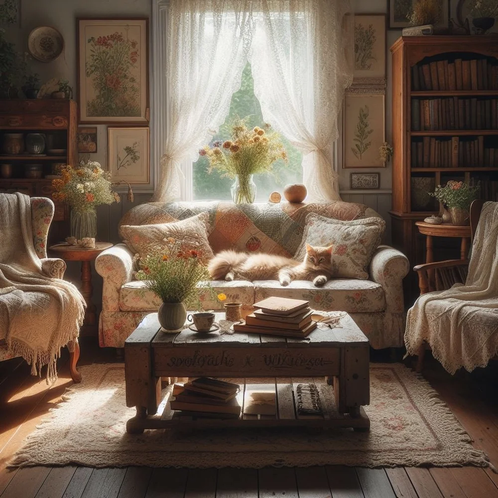 15 Cozy Cottagecore Living Room Ideas for Rustic Charm